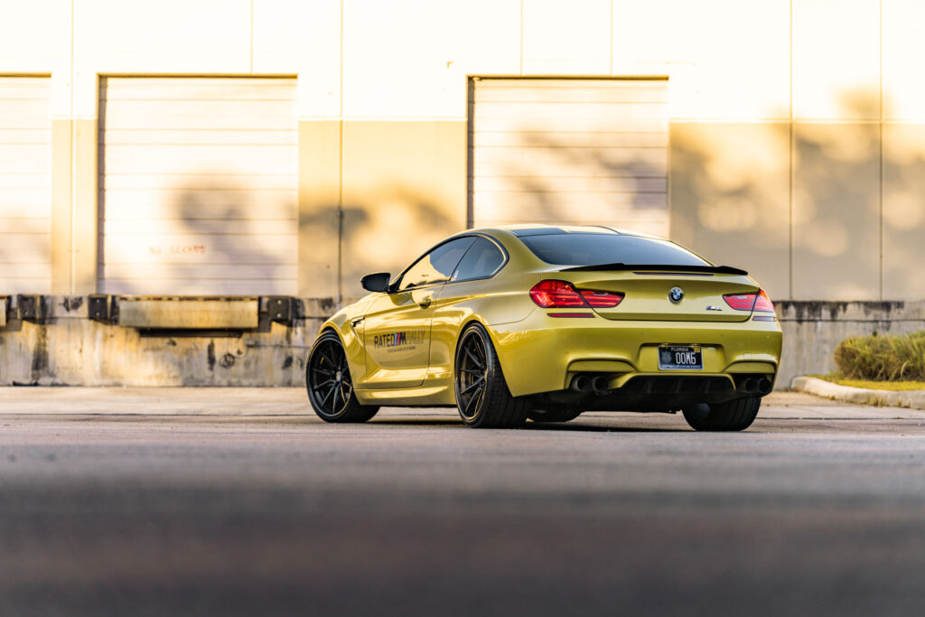 Austin Yellow BMW M6 - Brada Wheels